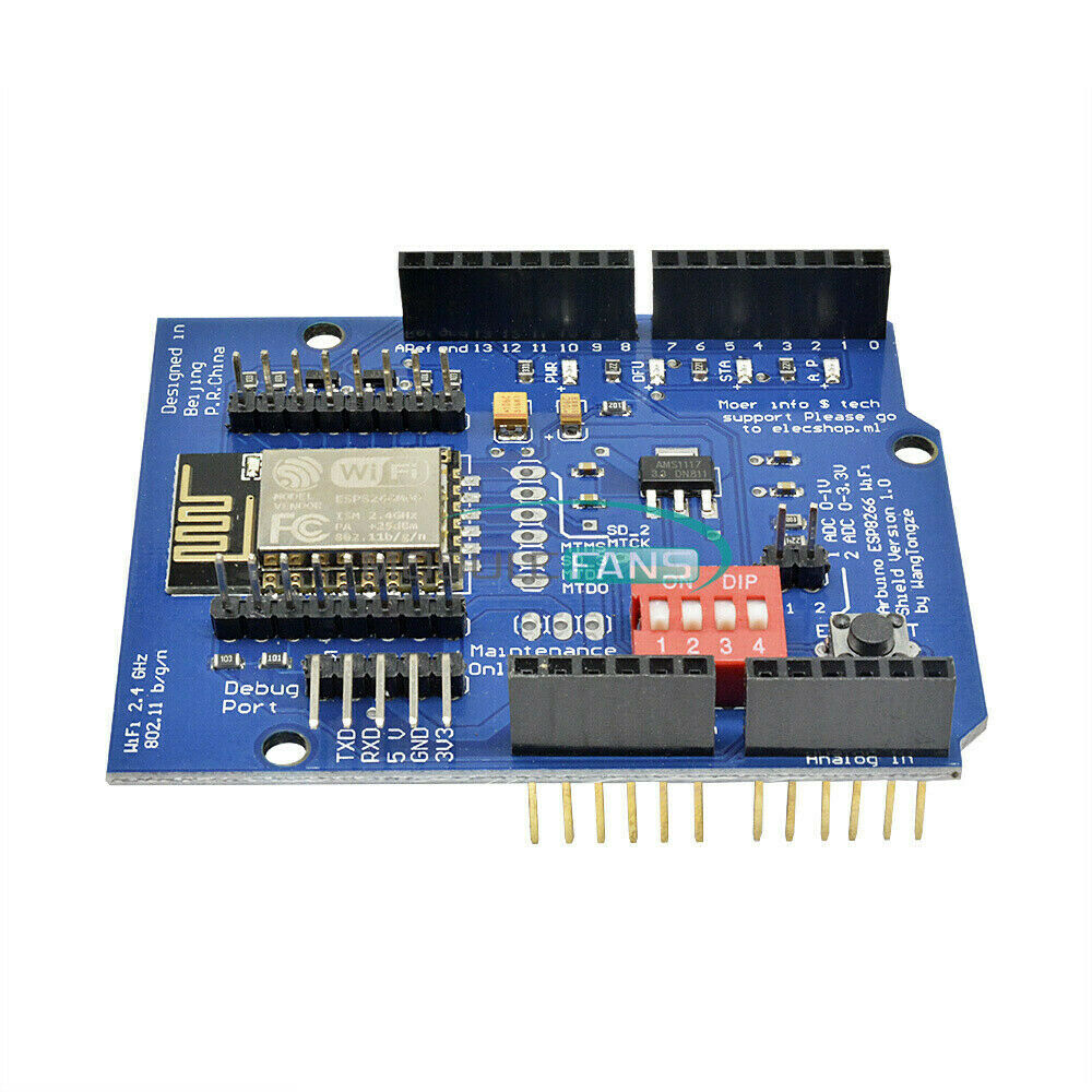 Arduino UNO R3 ESP8266 UART WIFI Wireless Shield
